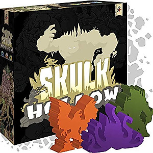 Pencil First Games: Skulk Hollow Board Game – an Asymmetric Tactics Game of Giant Guardians and Clever Foxes, 2 Players, Ages 12 and up