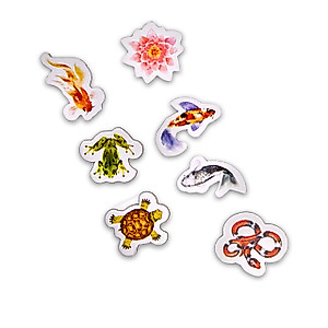 Koi Garden – Board Game 2-4 Players – Board Games for Family – 20-30 Minutes of Gameplay – Games for Family Game Night – Ages 7+ - English Version