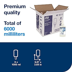 Tork Extra Mild Foam Soap S4, No Fragrance Added, 6 x 1L, 401211