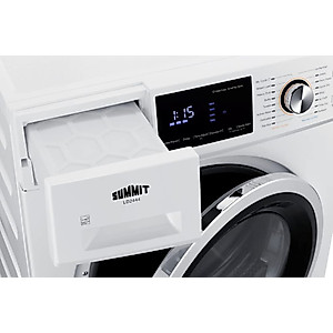 4.4 cu ft Front Load Dryer w/Glass Window - 15 Settings, 220v/1ph, White