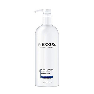 Nexxus Humectress Moisturizing Conditioner for Dry Hair Ultimate Moisture Silicone-Free, Moisturizing ProteinFusion with Elastin Protein and Green Caviar 44 oz