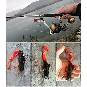 MIZUGIWA 8"/20cm 45g Pike Musky Dawg Fishing Soft Bait Lure,Zabder Freshwater Tackle Bull Coarse Pack of 4 +12"/30cm 115g Pike Musky Dawg Fishing Soft Bait Lure Fishing Tackle Pack of 2