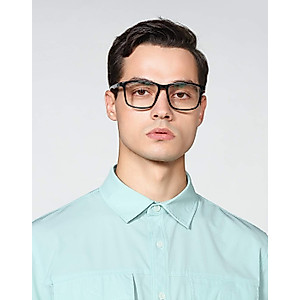 OIAMIK Blue Light Blocking Glasses: Computer Reading TV Phones Gaming Glasses Anti Eyestrain Blue Light Glasses for Woman/Men Anti UV Glare Eyeglasses (Black)