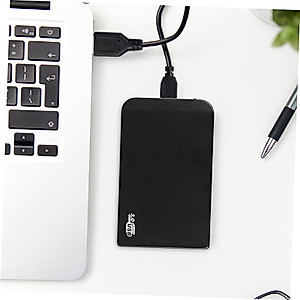 KJHBV 4tb Mobile Hard Disk Usb3.0 Upgrade Version Black Cross-Border HDD Case for Computer Hard Drive Disk HDD External Hard Drive Aluminum Alloy SSD 2tb Driver