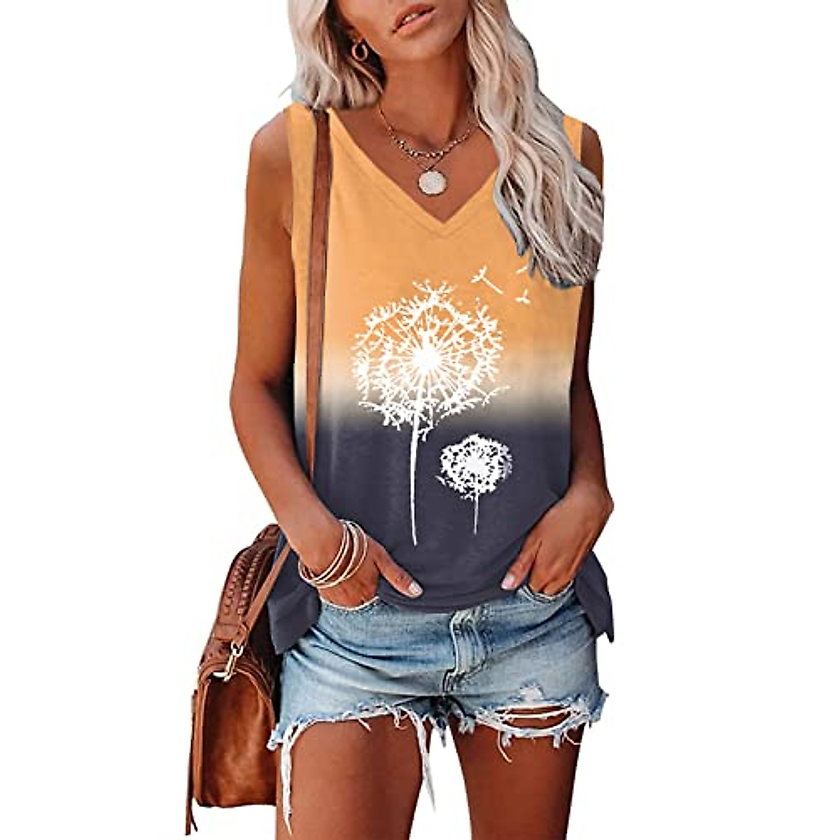 Womens Tank Tops Sleeveless Yoga Shirts Summer Tops Loose Fit Running Athletic Shirts