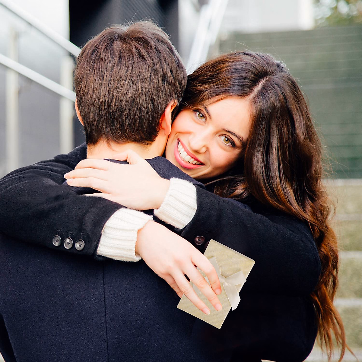 Lainrrew 12 Pcs Gift Box Set, Jewelry Gift Boxes Necklace Bracelet Earring Ring Box Cotton Filled Cardboard Paper Jewelry Box Gift Cases Bulk for Wedding, Engagement, Anniversaries (Mix 2)