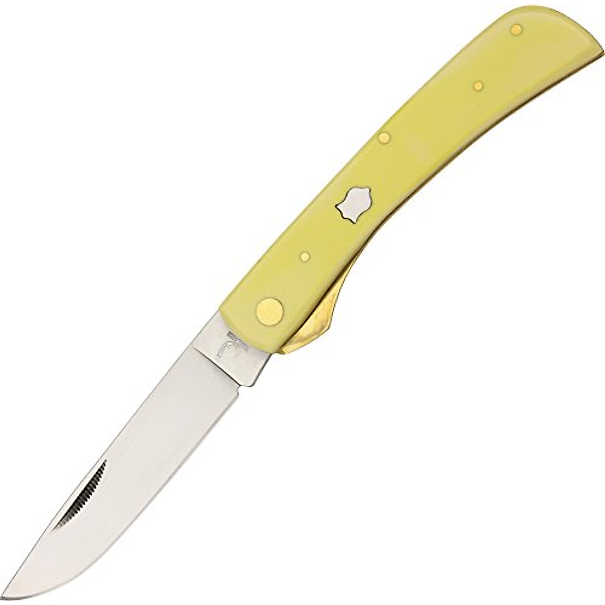 Rough Ryder Work Knife Yellow Synthetic
