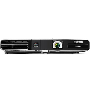 Epson PowerLite 1761W, WXGA, Wireless, 2600 Lumens Color Brightness, 2600 Lumens White Brightness, Ultra Lightweight 3LCD Projector