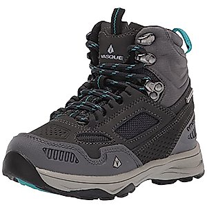 Vasque Kids Breeze Waterproof Hiking Boot, Magnet/Baltic, 2 Medium