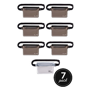 Waterproof Bachelorette Party Fanny Pack Set (7 Pack - Black) 1 “Wife of the Party” Bride Fanny Pack and 6 “The Party” Bachelorette Fanny Packs | Bachelorette Party Favors I Bachelorette Gifts
