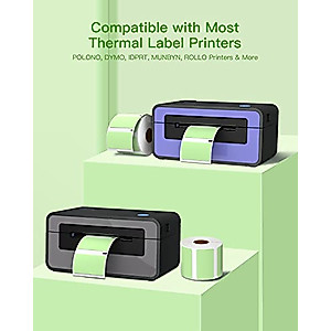 POLONO Label Printer, PL420 4x6 Thermal Printer, High-Speed Shipping Label Printer, Commercial Direct Thermal Printer, 2.25”x1.25” Direct Thermal Label