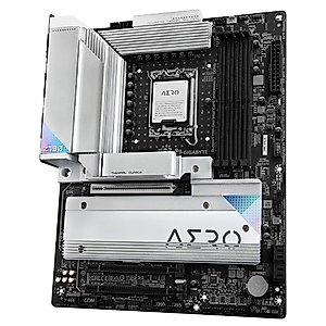 Gigabyte Z790 AERO G Motherboard - Supports Intel Core 14th CPUs, up to 7600MHz DDR5 (OC), 1хPCIe 5.0+4xPCIe 4.0 M.2, Wi-Fi 6E, 2.5GbE LAN, USB 3.2 Gen 2x2