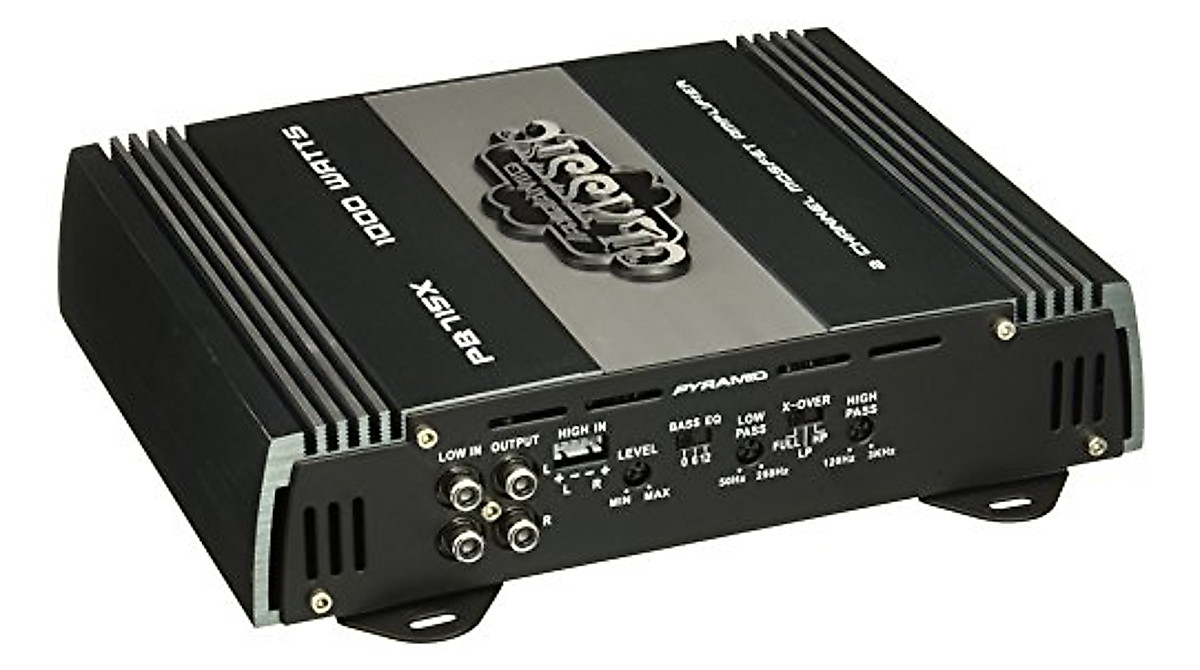 Pyramid PB715X 1000W 2-Ch. Bridgeable Car Amplifier