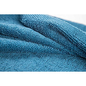Babiclean Towel Set Absorbent Light Weight and Fast Dry Washcloth Quick Dry Bathroom Hand Towels Durable for Hotel, Spa, Salon and Gym (Hand Towel, Blue)