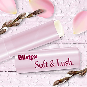 Blistex Soft & Lush Lip Balm, 0.13 oz (Pack of 3)