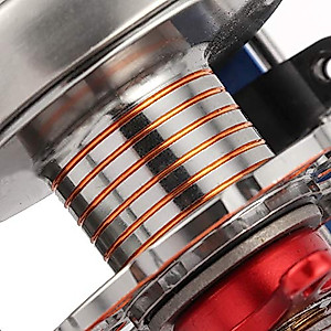Velaurs 2.5:1 Fishing Reel, Exquisite Automatic Line Arranging Raft Fishing Wheel 2‑Color for Fishing Tool for Fishing Reel Accessory(Right Hand)