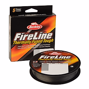 Berkley FireLine® Superline, Flame Green, 6lb | 2.7kg, 300yd | 274m Fishing Line, Suitable for Freshwater Environments