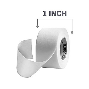 Nexcare Gentle Paper First Aid Tape, Ideal For Securing Gauze And Dressings, 1 in x 10 yds, 2 Rolls