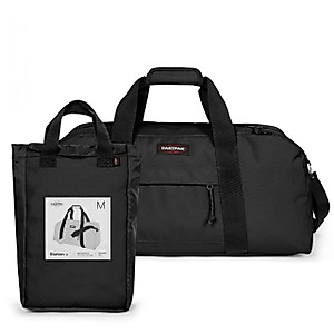 Eastpak Station + Duffle Bag - Vegan Travel Luggage - Black, Medium