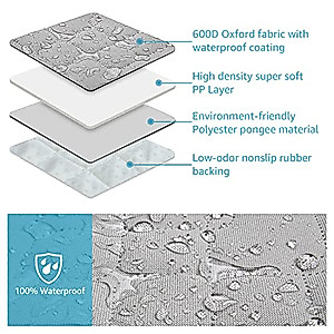 Lassie Dog Car Seat Covers for Back Seat Waterproof with Mesh Visual Window Durable Scratchproof Nonslip Dog Car Hammock with Universal Size Fits for Cars, Trucks & SUVs