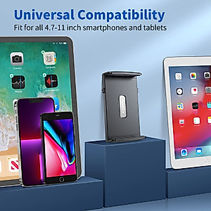 APPS2Car iPad Car Mount, 360 Degree Rotation, Suction Cup, Compatible with 9.7-10.5 Inch Tablets and Phones