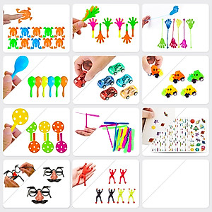 Hhobby Stars 210 PCS Party Favors Toy Assortment for Kids,School Classroom Rewards and Carnival Prizes, Pinata Filler Toys Kids Birthday Party, Bulk Treasure Box Boys Girls