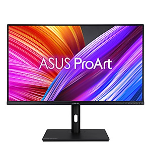 ASUS ProArt Display 31.5” 1440P Monitor (PA328QV) – IPS, QHD (2560 x 1440), 100% sRGB, 100% Rec.709, Color Accuracy ΔE < 2, Calman Verified, DisplayPort, HDMI, USB Hub, Height Adjustable (Renewed)