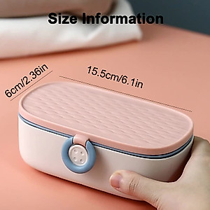 Missraza Sewing Kit, Portable Sewing Kit for Adults, Plastic Sewing Box Needle and Thread Kit Sewing Accesories and Supplies