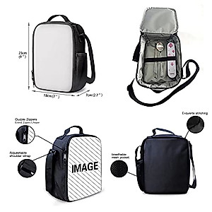 Glomenade Pink Axolotl Sakura School Backpacks Back to School Cherry Blossom Shoulder Bookbags Lightweight Casual Travel Daypack Picnic Bag Portable Schoolbags Pencil Pen Case