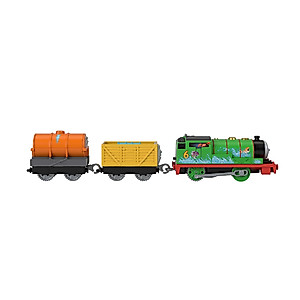Thomas & Friends Percy and Troublesome Truck, battery-powered motorized toy train for preschool kids ages 3 years and up [Amazon Exclusive]
