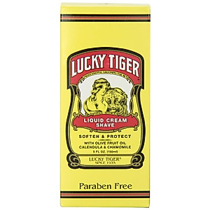 Lucky Tiger Lucky Tiger Liquid Cream Shave, 5 Oz, 5 Oz