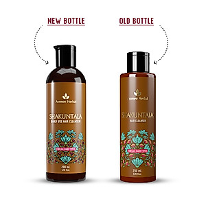 AVIMEE HERBAL Shakuntala Hair Cleanser | For All Hair Type | Recommended For Daily Use | SLS & Paraben Free | Reduces Dandruff with Curd & Milk | 200 ml