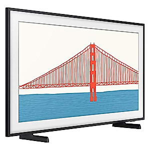 SAMSUNG QN50LS03AAFXZA 50 Inch The Frame QLED 4K Smart TV Bundle 50 inch The Frame Customizable Bezel Modern White