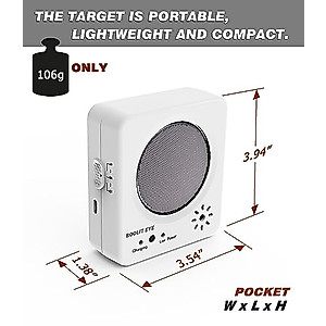 BOOLIT EYE 2nd Generation 9mm Dry Fire Training System, Laser Cartridge and Personal Electronic Target kit Safely Practice Steel Plate Sound and Flash Feedback