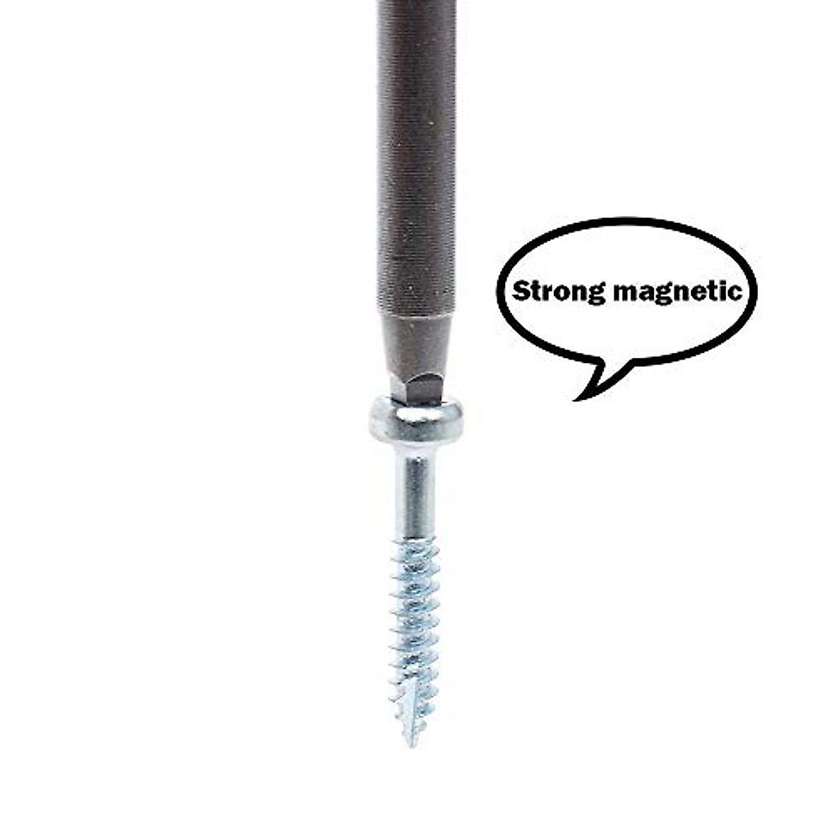 AUTOTOOLHOME 3 Pack No.2 Square Driver Bit Set 2/4/6-inch Length for Pocket Hole Jig Systems Woodworking Joinery Tool