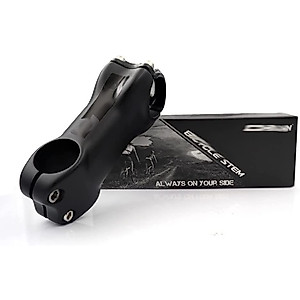 ZECHAO Carbon Bike Stem,UD Matte Road Bike Carbon Fibre Stem 90mm 100mm 110mm 120mm Bike Stem Parts Bike Stem (Color : Black, Size : 120mm)