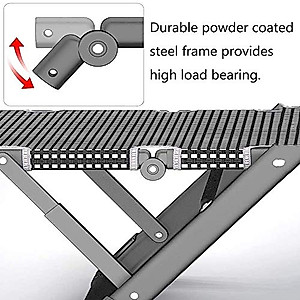 ガードレール Recliners Folding Zero Gravity Sun Loungers Recliner Lounge Chairs with Extra Thick Cushion
