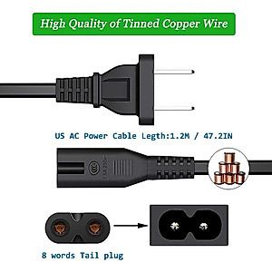 TKDY ACK-E8 Power Supply LP-E8 Dummy Battery DR-E8 DC Coupler Kit for Canon EOS Rebel T5i T3i T4i T2i, Kiss X6 X5 X4, 700D 650D 600D 550D Digital Cameras.