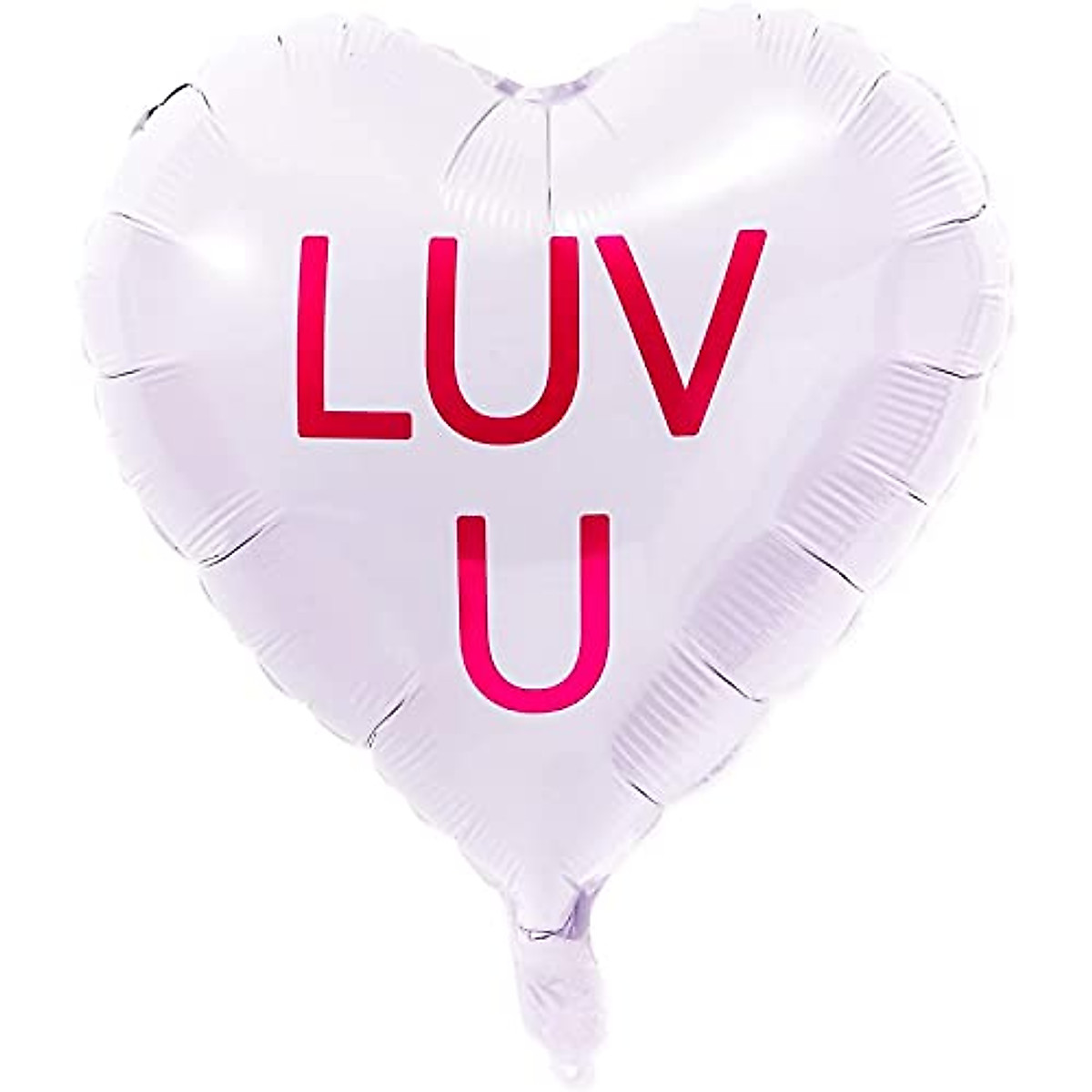 Conversation Candy Heart Balloons for Valentine Party Decorations (12 Pack)