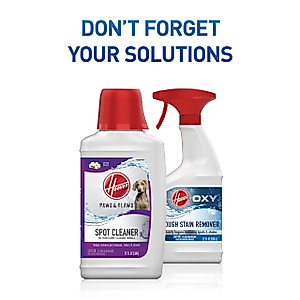 Hoover PowerDash GO Pet+ Portable Spot Cleaner, Lightweight Carpet and Upholstery Machine, Stain Remover for Pets, Stairs and Home, FH13010PC, Blue