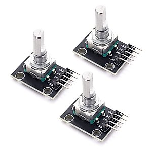 OCESTORE 3 Pack KY-040 360 Degree Rotary Encoder Module Development