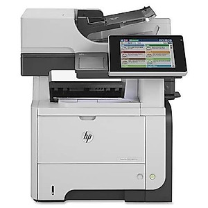 HP LaserJet Enterprise 500 M525F M525 CF117A All-in-One Printer Copier Fax Scanner with Toner and 90-Day Warranty (Renewed)