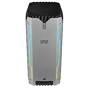 Corsair ONE PRO a200 Compact Workstation-Class PC - AMD Ryzen™ 9 5950X CPU - NVIDIA® GeForce RTX™ 3080 Graphics - 64GB Vengeance LPX DDR4 Memory, 2TB, Windows 10 Pro,Bright Silver