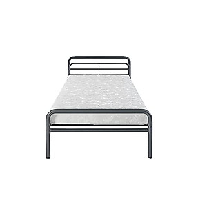 DHP Carter 6 Inch Twin Mattress with Thermobonded Core and Jacquard Cover, White