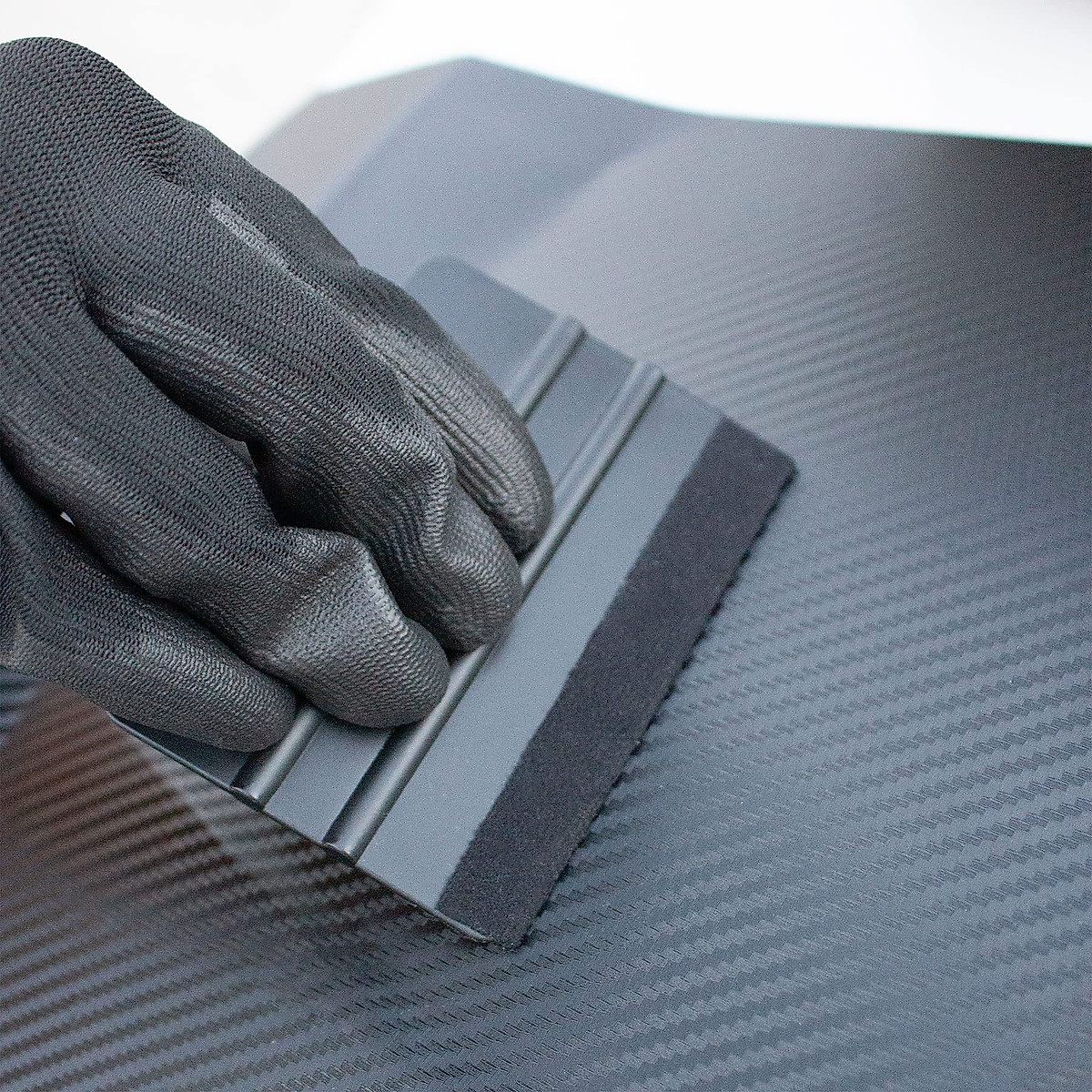 Spanno Vinyl Wrap Tool Kit Automotive Vinyl Wraps Car Wrapping Kit Car Tint Window Kit Vinyl Wrap for Cars Includes Vinyl Squeegee, Wrap Squeegee, Magnet Holder and Utility Knife