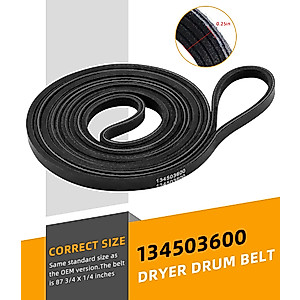 AMI PARTS Upgraded 5303281153 & 134503600 Dryer Drum Bearing Kit Compatible with Frigidaire & Kenmore Dryers - Replaces AP2142648 PS1148434 PS459829 134163400 - Buy with Confidence