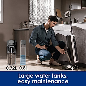 Tineco Floor ONE S5 PRO 2 Cordless Wet Dry Vacuum Smart Hardwood Floor Cleaner Machine Floor Cleaning Solution