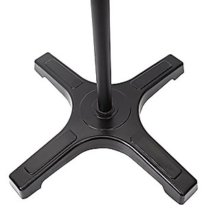 Iglobalbuy 30 Inch Industrial Fan Commercial Pedestal High Velocity Fan Standing Floor Fan, Heavy Duty Adjustable Height Oscillating 3-speed Fan for Shop Garage Warehouse Residential Patio