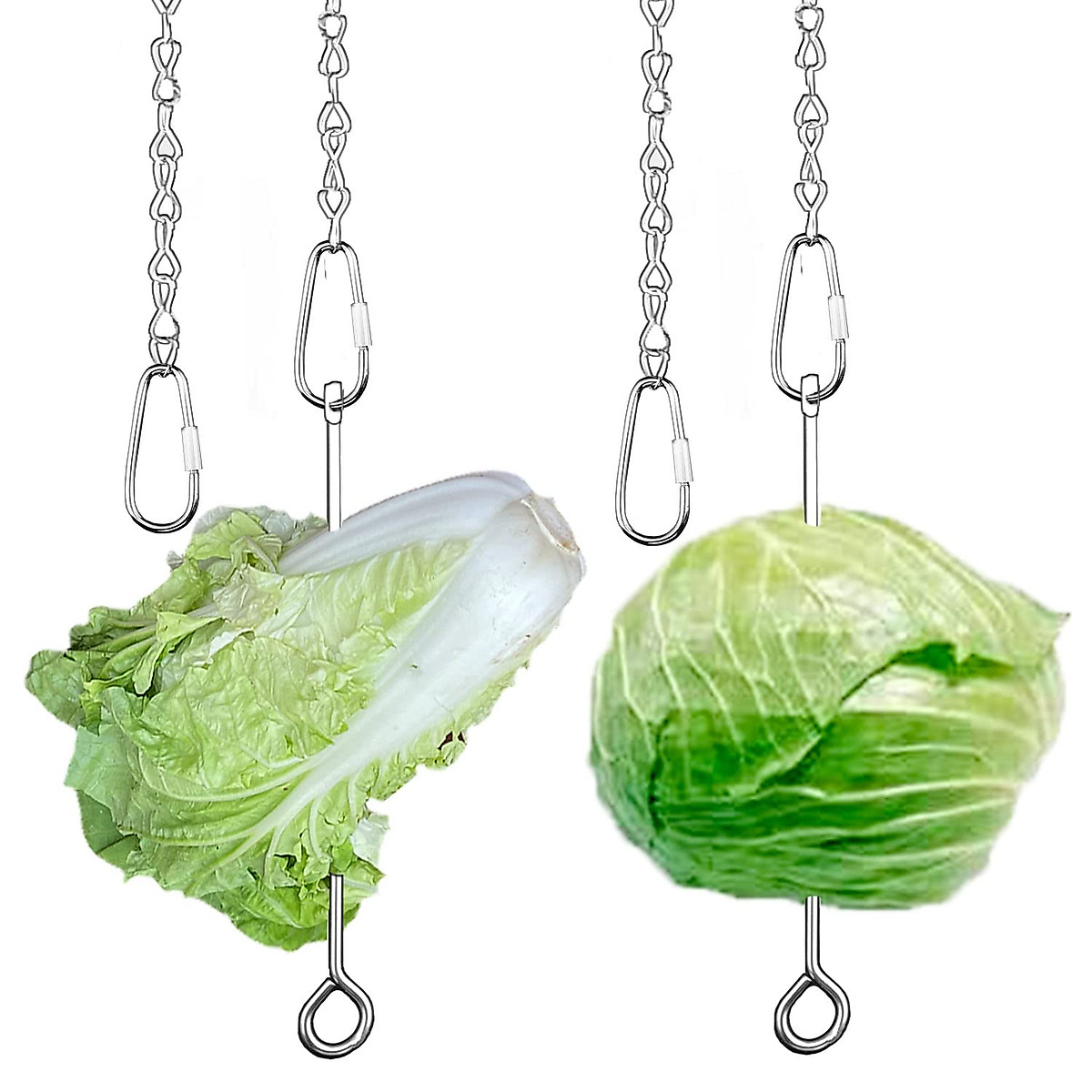 Chicken Veggies Skewer Vegetable Coop Hanging Chicken Feeder Toy for Hen, Rooster, Duck, Poultry