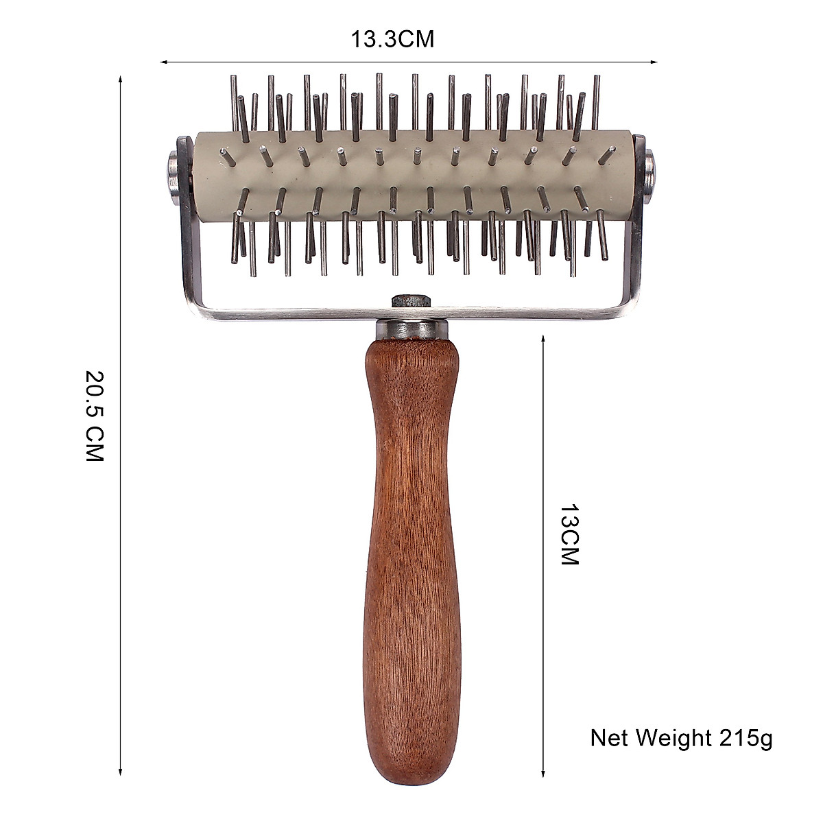 Handle Roller Docker Stainless Steel Pizza Dough Docker For Homemade Pizza Cake Pie Bread Pastry Baking Tool